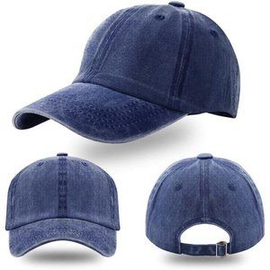 Accessories | 5 Pieces Unisex Cotton Vintage Baseball Cap Unstructured ...